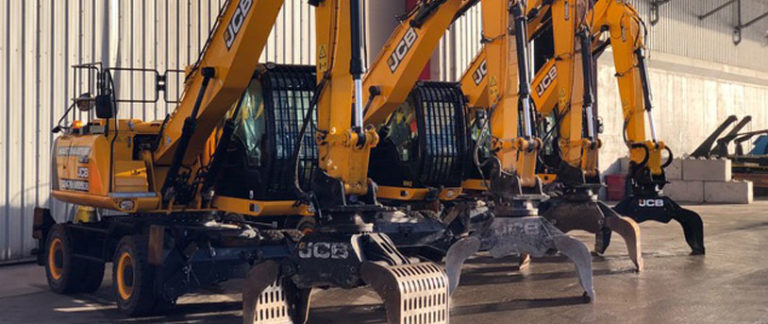 JS20MH Wastemaster Wheeled Excavator - Wastemastershire