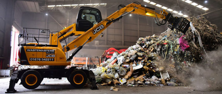 JS20MH Wastemaster Wheeled Excavator - Wastemastershire